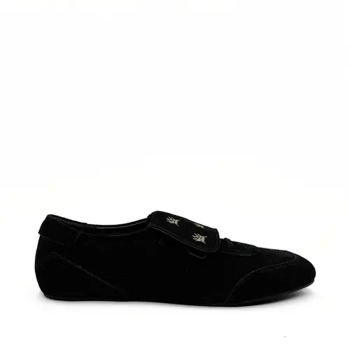 AMIE RAFA Chelley Suede Sneakers - Black