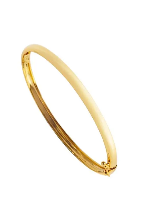ZARUX Lumiere Gold Bangle - Yellow Gold