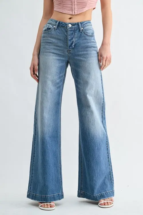JEMINA DENIM The Mid-wide Jeans