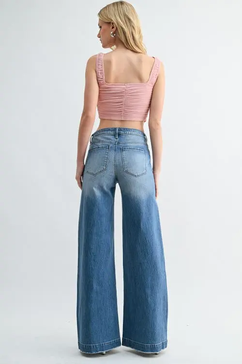 JEMINA DENIM The Mid-wide Jeans