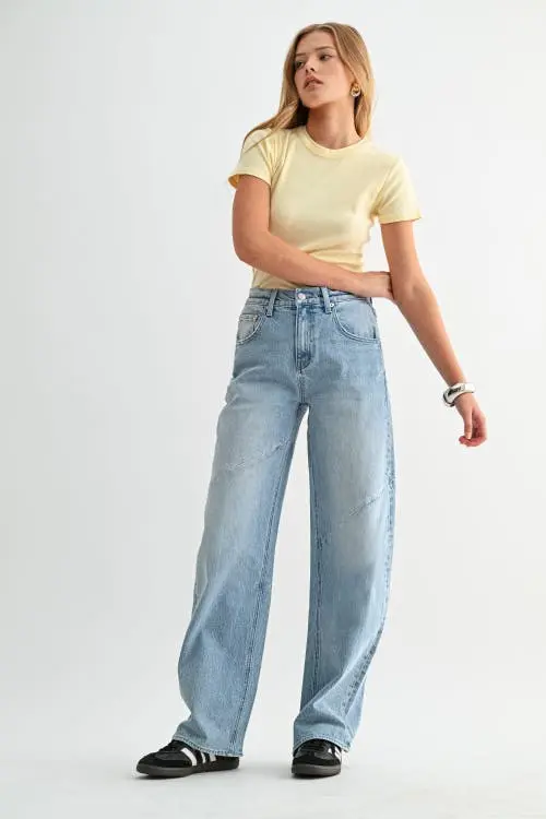 JEMINA DENIM Arc Curve Pant