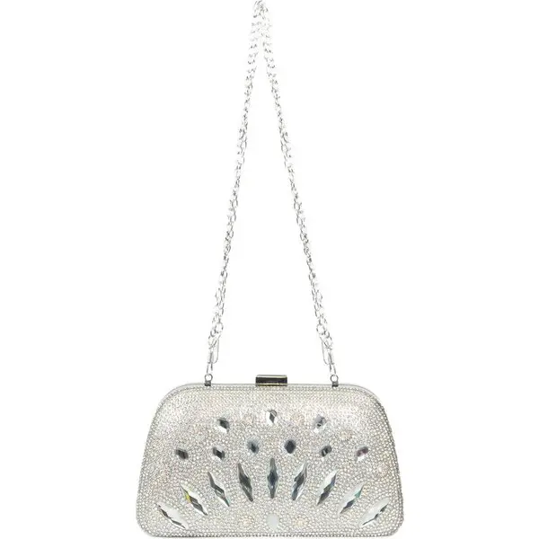 LAUREN LORRAINE Shana Clutch - Silver