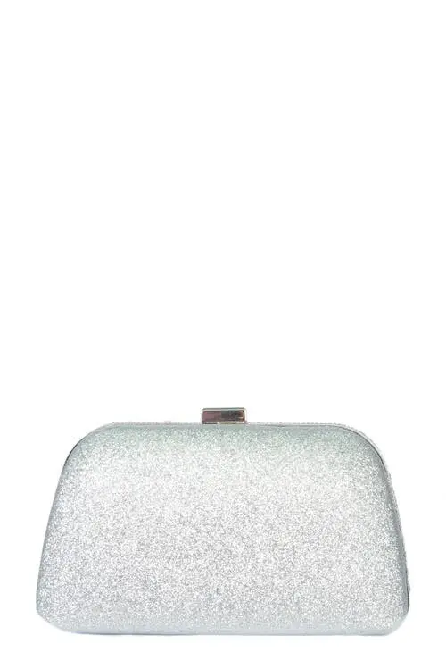 LAUREN LORRAINE Shana Clutch - Silver