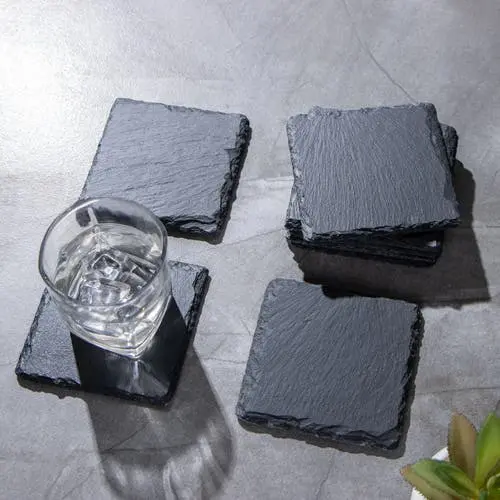 UBER APPLIANCE Slate Stone Drink Coasters