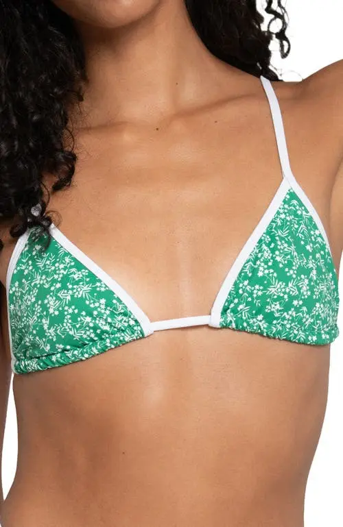 BRIGHT SWIMWEAR Zara Triangle Bikini Top - Peppermint