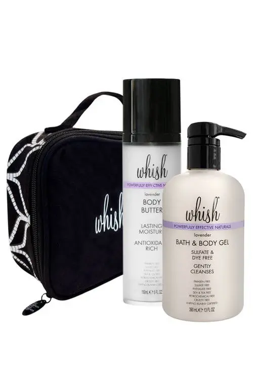 WHISH BEAUTY Lavender Bath & Body Gel And Body Butter Set - No Color