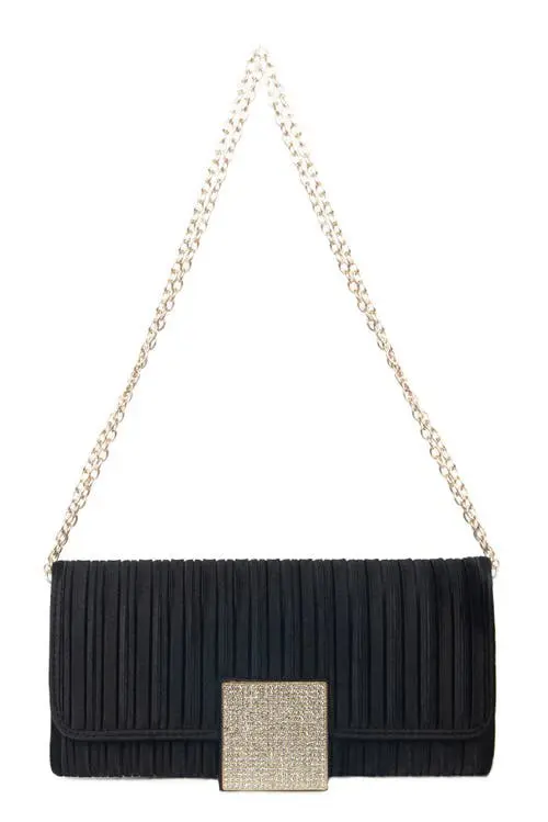 LAUREN LORRAINE Cece Clutch - Black