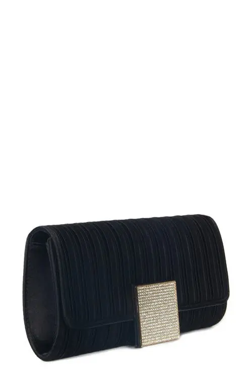 LAUREN LORRAINE Cece Clutch - Black