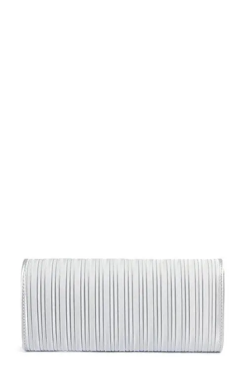 LAUREN LORRAINE Cece Clutch - Silver