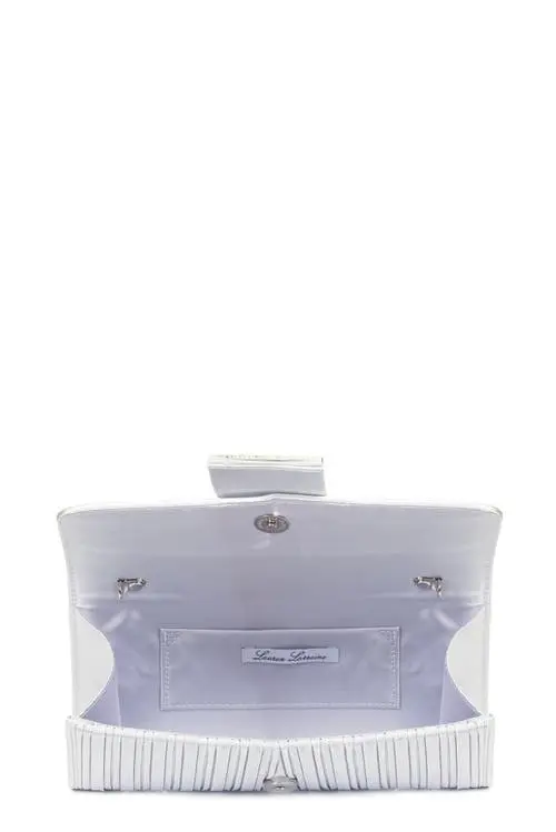 LAUREN LORRAINE Cece Clutch - Silver