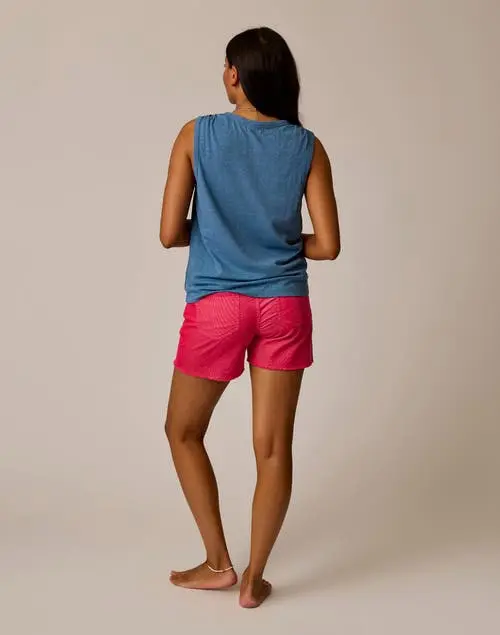 Carve Designs Oahu 4" Relaxed Corduroy Shorts - Watermelon