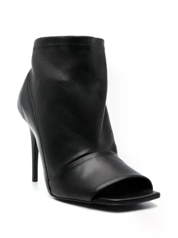 Bruno Frisoni Open-toe Leather Pumps