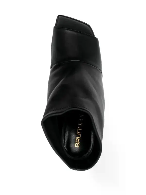 Bruno Frisoni Open-toe Leather Pumps
