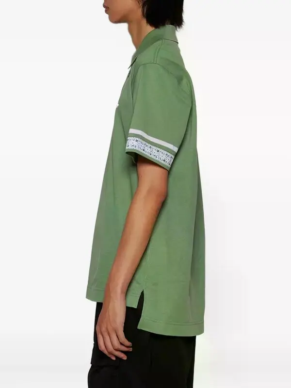 Givenchy Patterned-cuff Polo Shirt