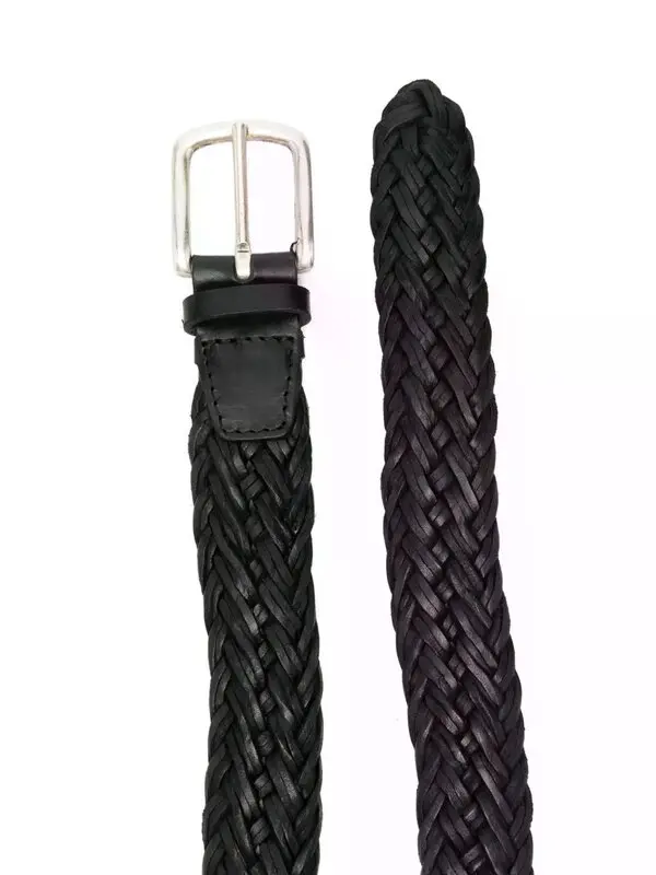 Orciani Braided Leather Belt