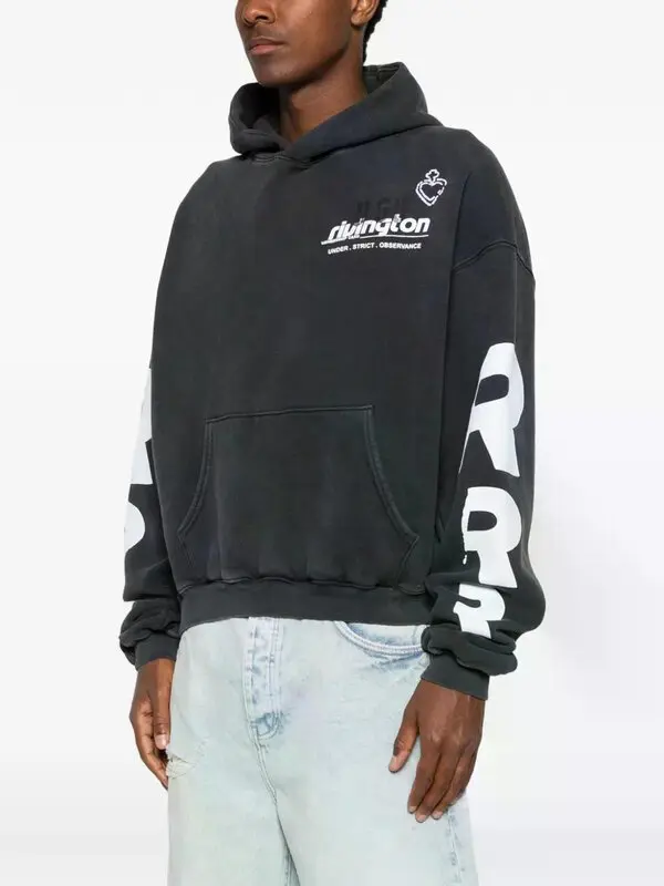 RRR123 Uso Logo-print Hoodie