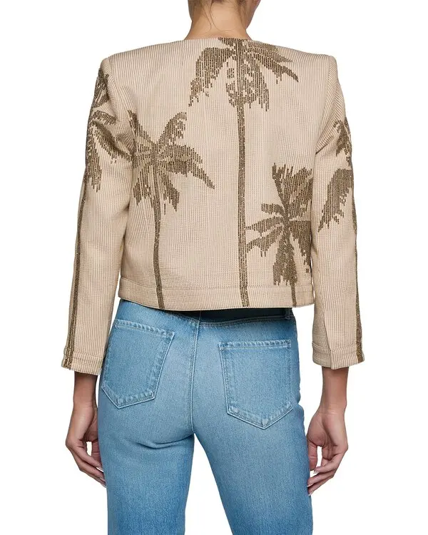 L'Agence Lian Collarless Jacket