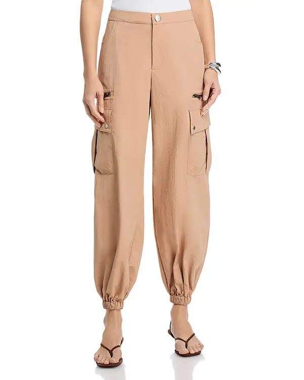 L'Agence Greer Cargo Jogger Pants - Praline