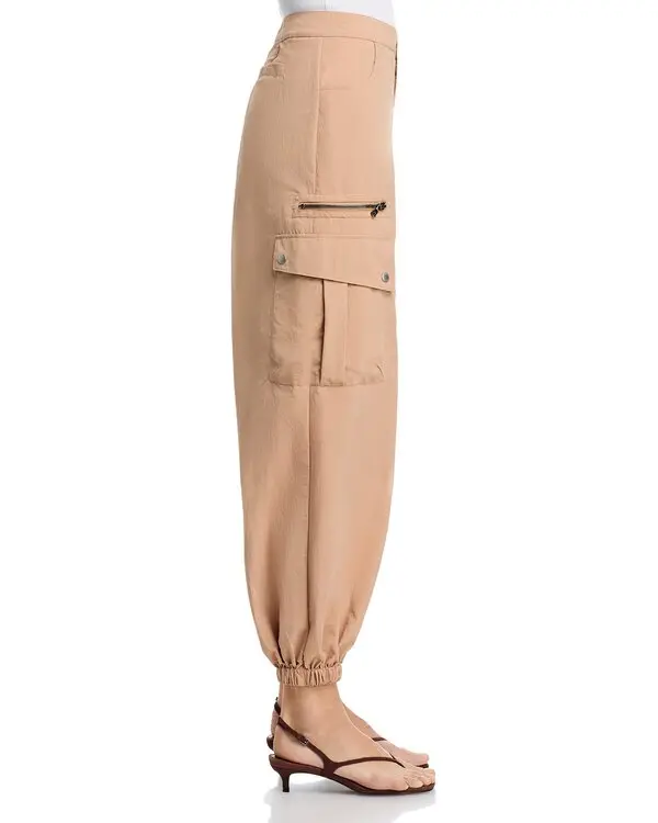 L'Agence Greer Cargo Jogger Pants - Praline