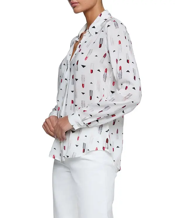 L'Agence Holly Long Sleeve Blouse
