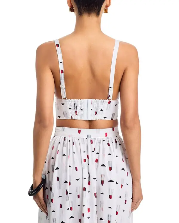 L'Agence Kaori Bralette - Ivory Multi