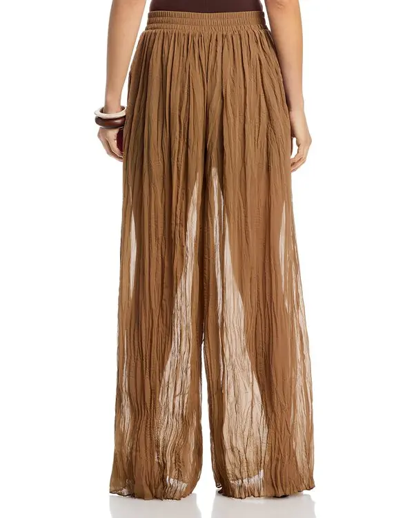 L'Agence Ethel Crinkle Pleat Pants
