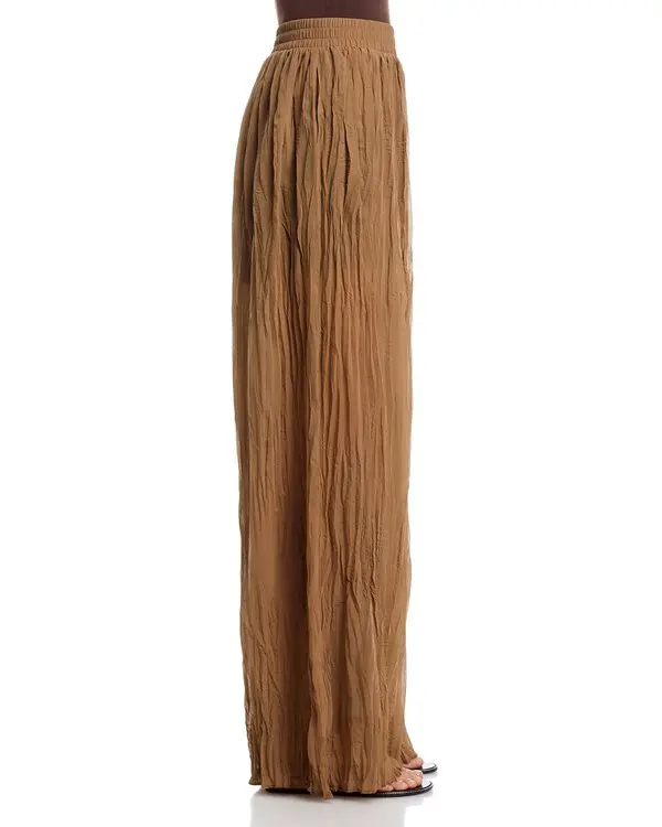 L'Agence Ethel Crinkle Pleat Pants
