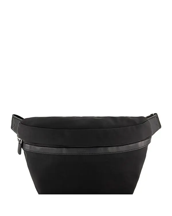 Vince Zip Nylon Sling Bag - Black Soft