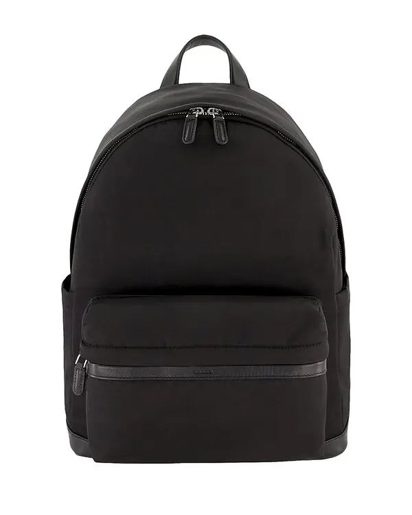 Vince Soft Nylon Backpack - Black Soft