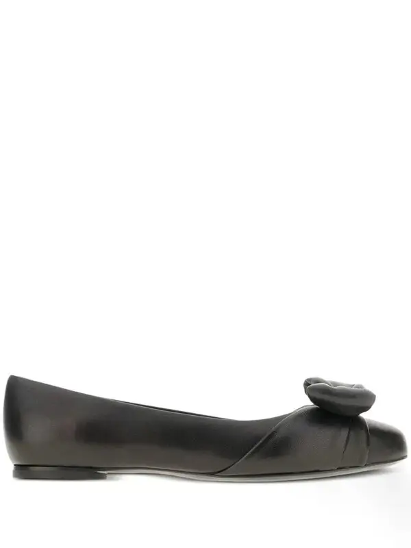 FERRAGAMO Vara Ballet Flats - Black