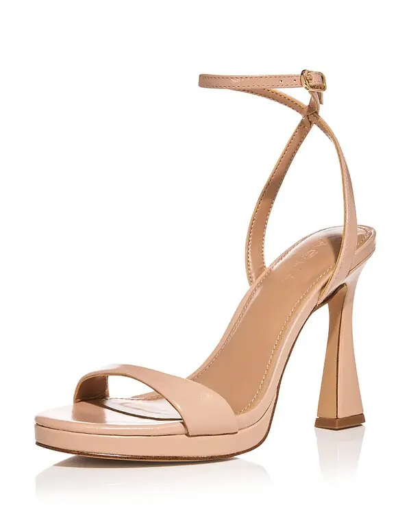 Aqua Darby Sandals Exclusive - Nude Leather