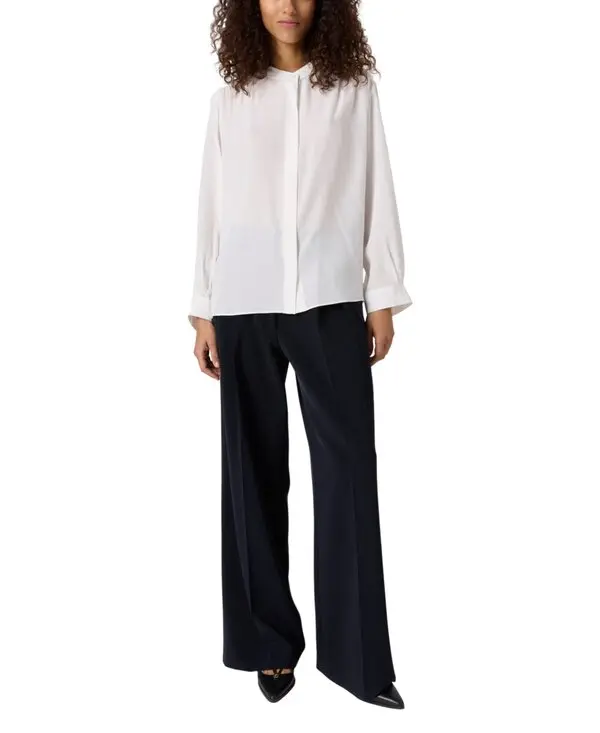 Gerard Darel Cyna Silk Button Down Shirt