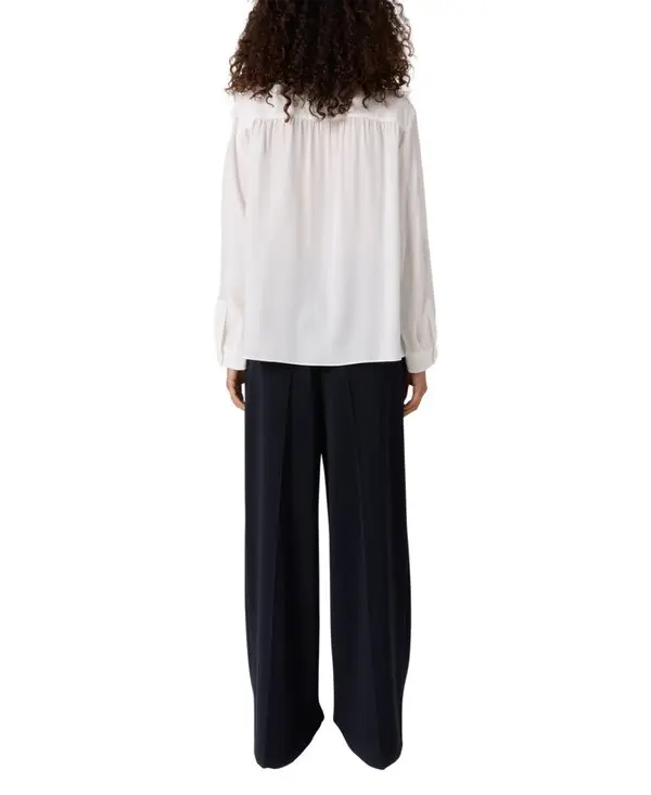 Gerard Darel Cyna Silk Button Down Shirt
