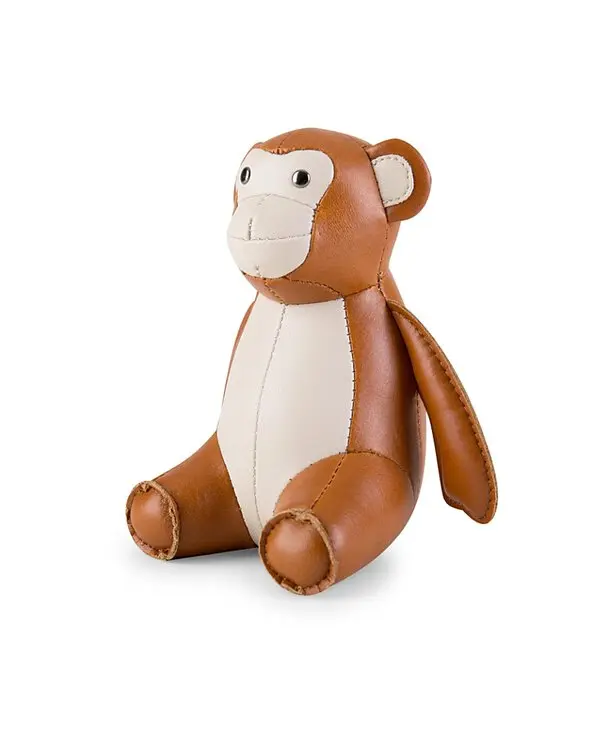 ZUNY Monkey Paperweight - Tan + Wheat
