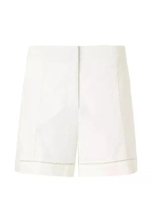 Karl Lagerfeld Embroidery-detail Shorts - White