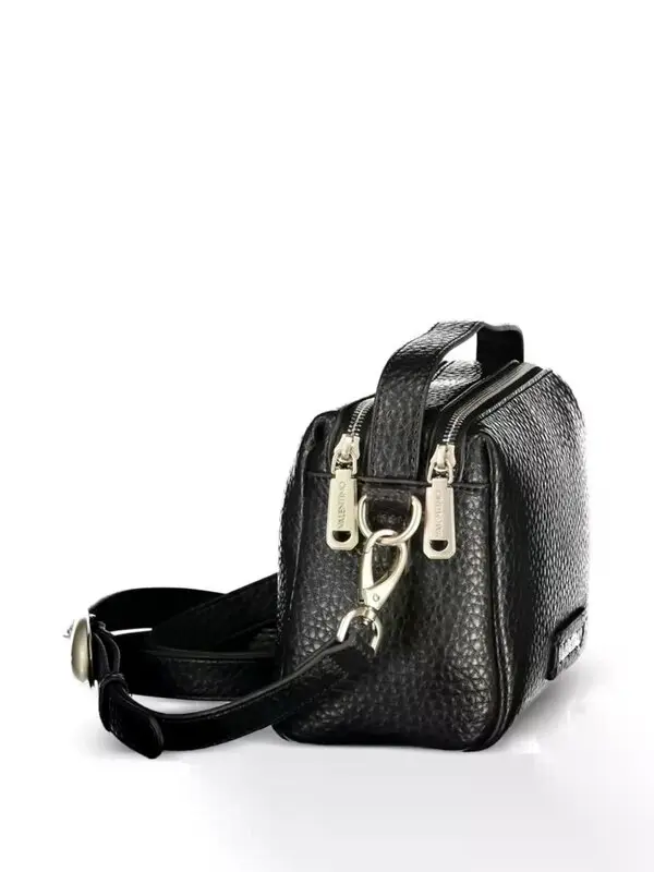 MARIO VALENTINO Pebbled-texture Bag With Logo Patch
