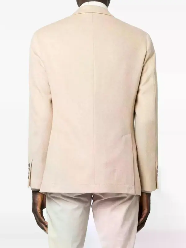 Brunello Cucinelli Double-breasted Peak-lapel Jacket - Neutrals