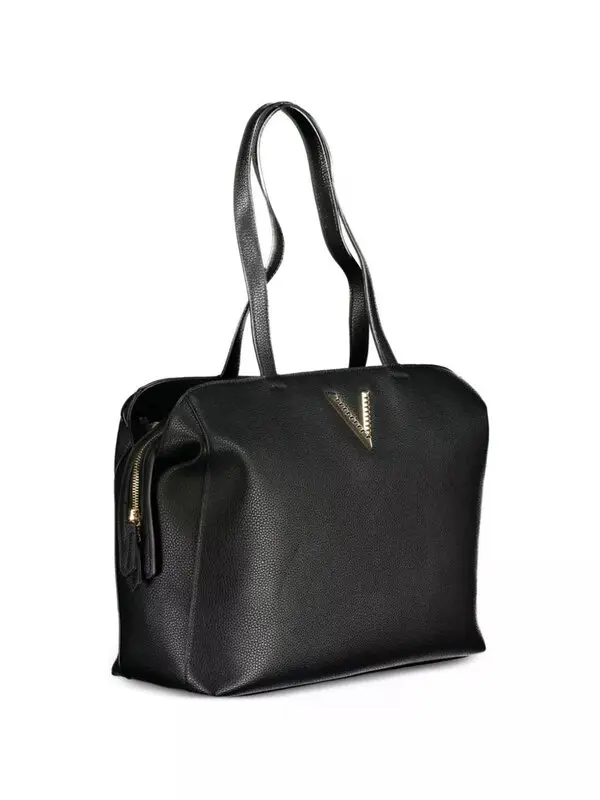MARIO VALENTINO Logo-detail Tote Bag - Black