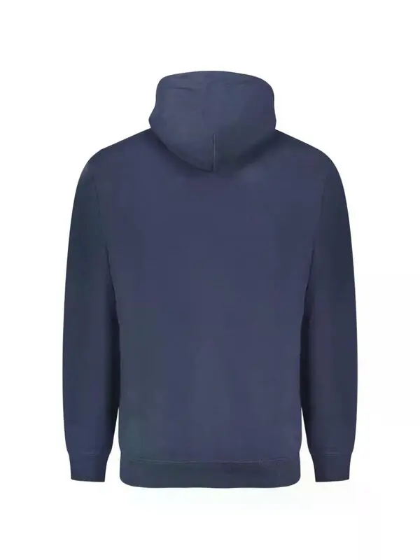 Tommy Hilfiger Logo-print Pocket Hoodie - Blue