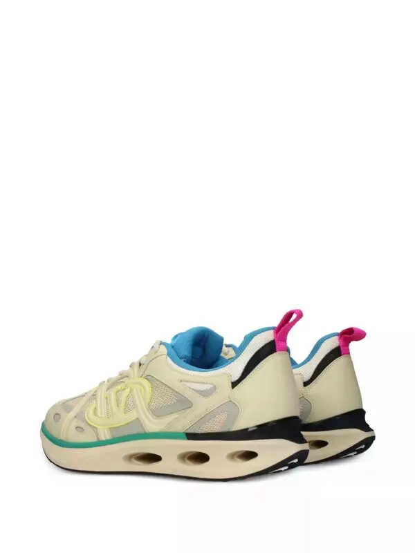 Valentino Garavani Vlogo Signature Mesh Sneakers - Neutrals
