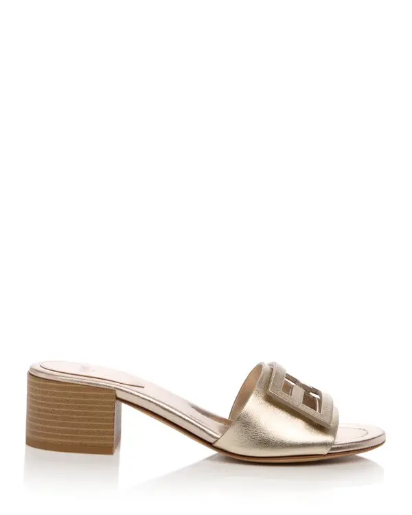 Fendi Baguette Slide Sandals