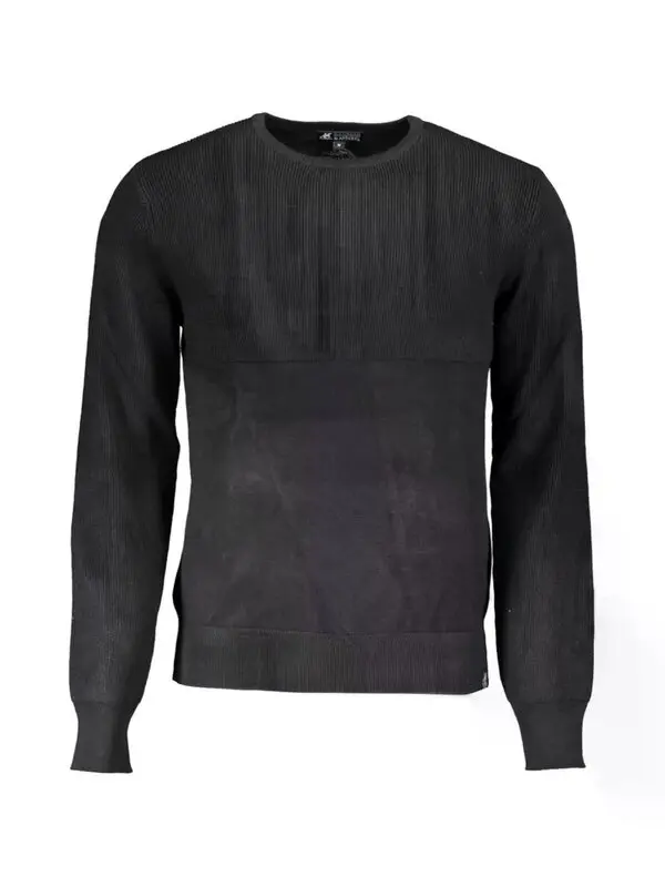 U.S. Grand Ribbed Panelled Sweater