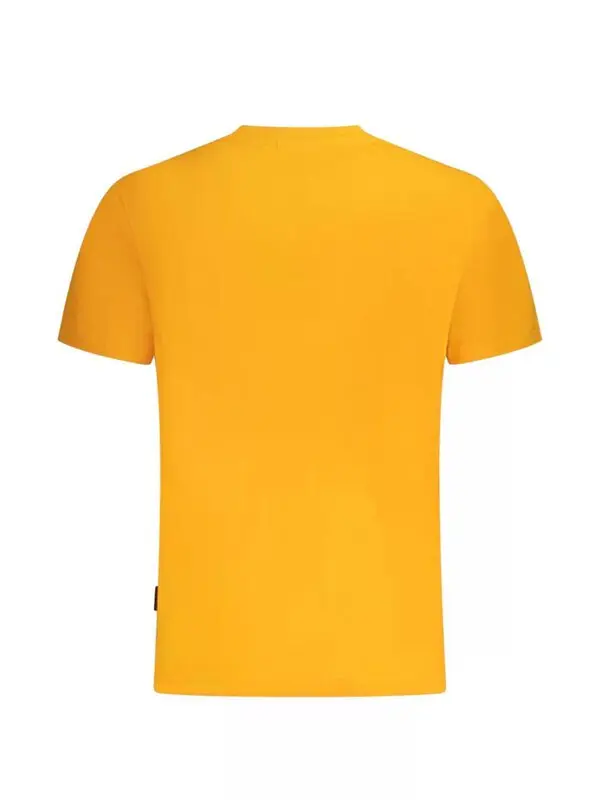 NAPAPIJRI Logo-patch Cotton T-shirt - Yellow