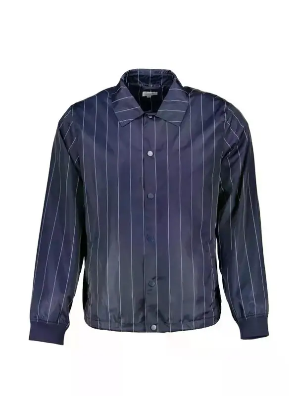 Gant Pinstripe Snap-button Jacket