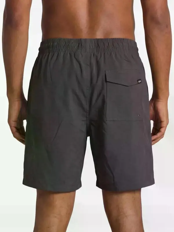 VANS Logo-patch Drawstring Swim Shorts