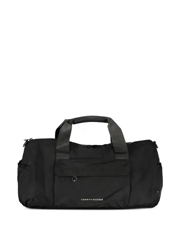 Tommy Hilfiger Logo-lettering Duffle Bag - Black