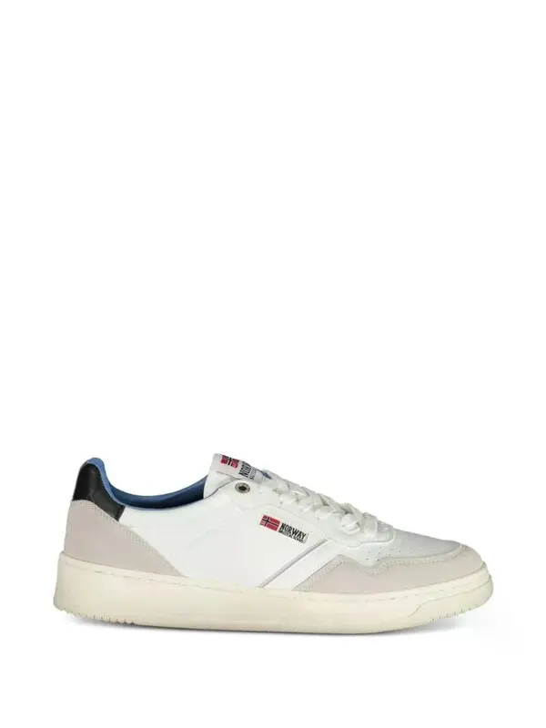 NORWAY 1963 Panelled Perforated-toebox Sneakers