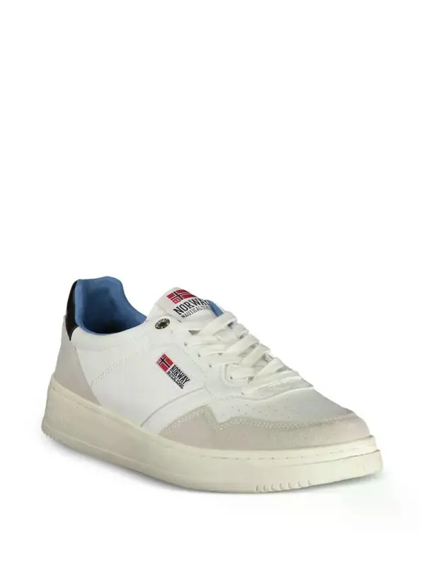 NORWAY 1963 Panelled Perforated-toebox Sneakers