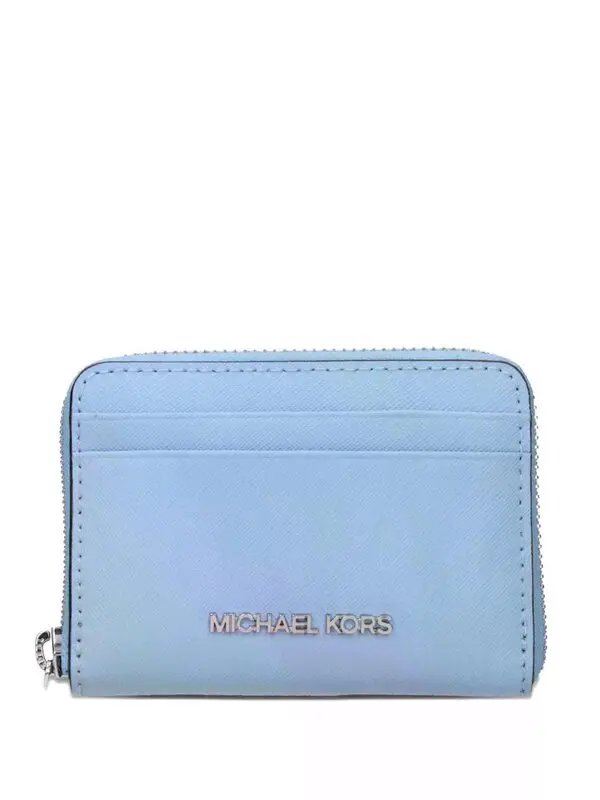Michael Kors Medium Jet Set Wallet - Blue