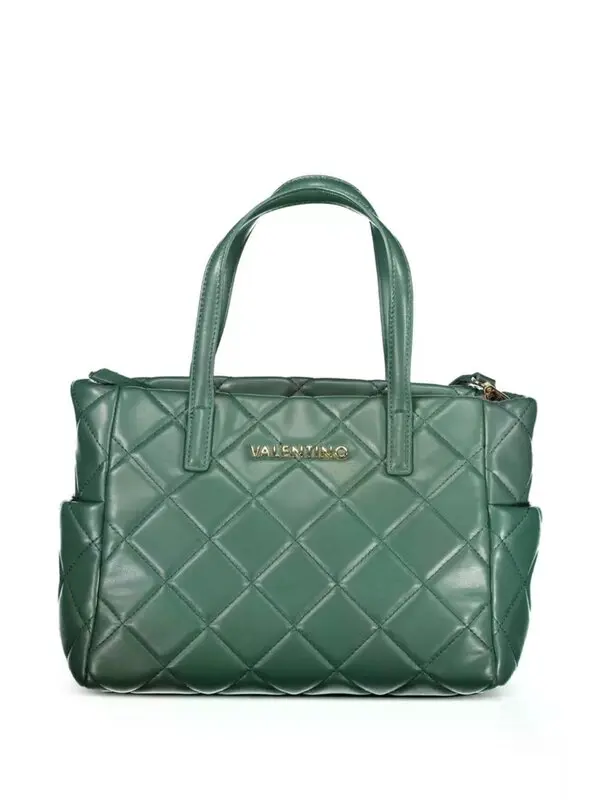 MARIO VALENTINO Ocarina Quilted Tote Bag - Green